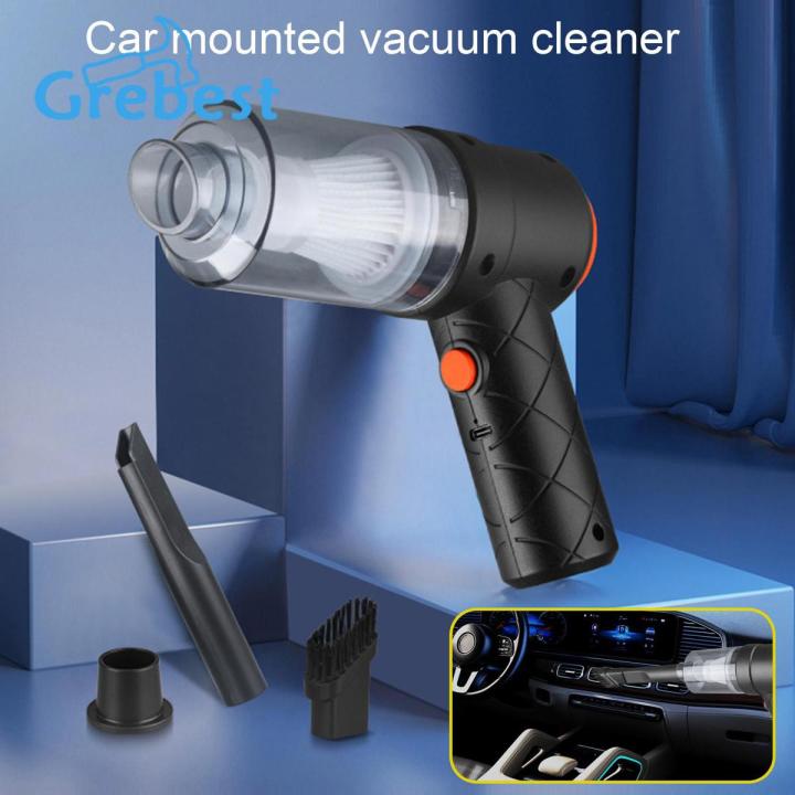 Grebest Car Vacuum Cleaner Handheld Mini USB Cordless Vacuum Cleaner ...
