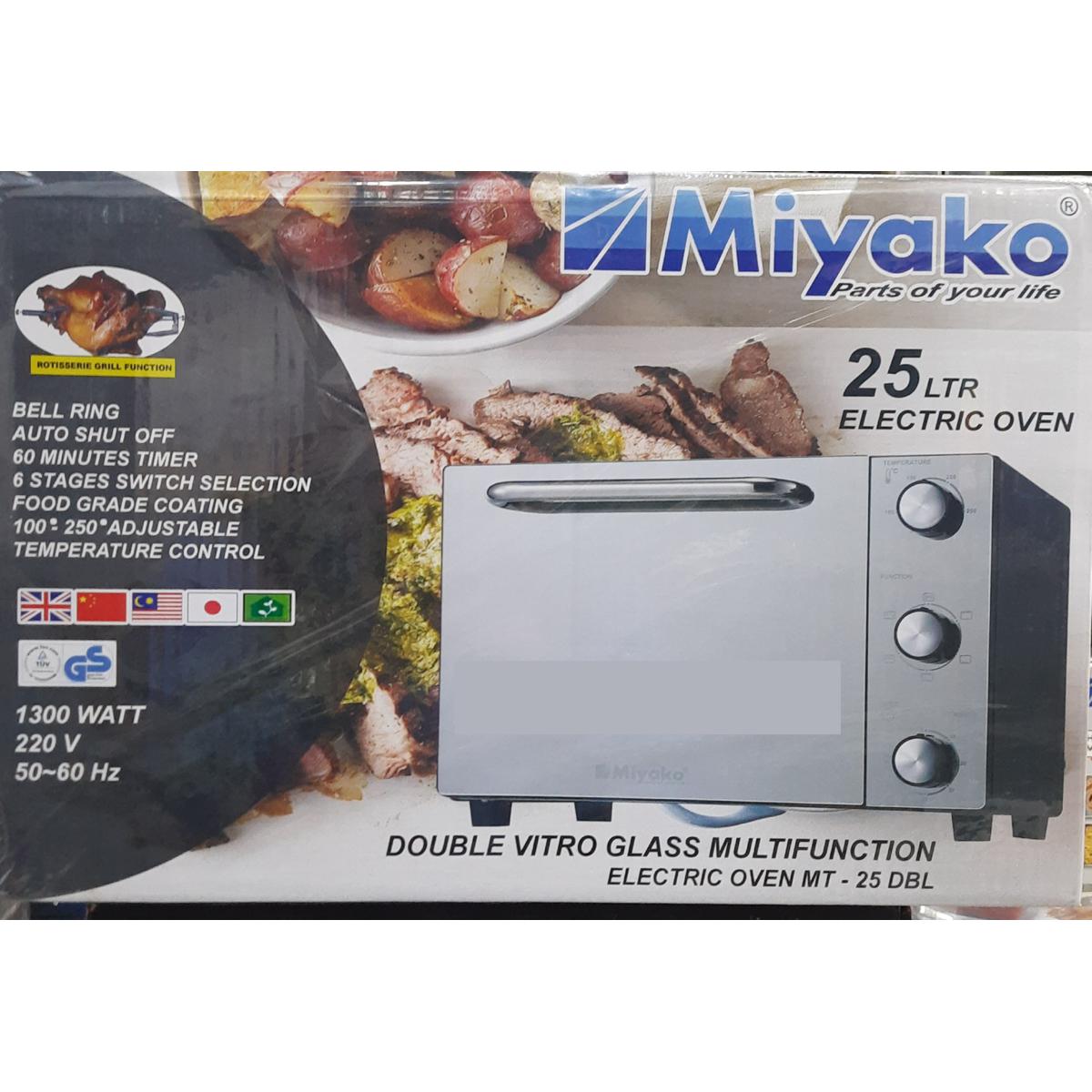 Miyako 25 Liter Convection Electric Oven MT 25DBL » BornilShop