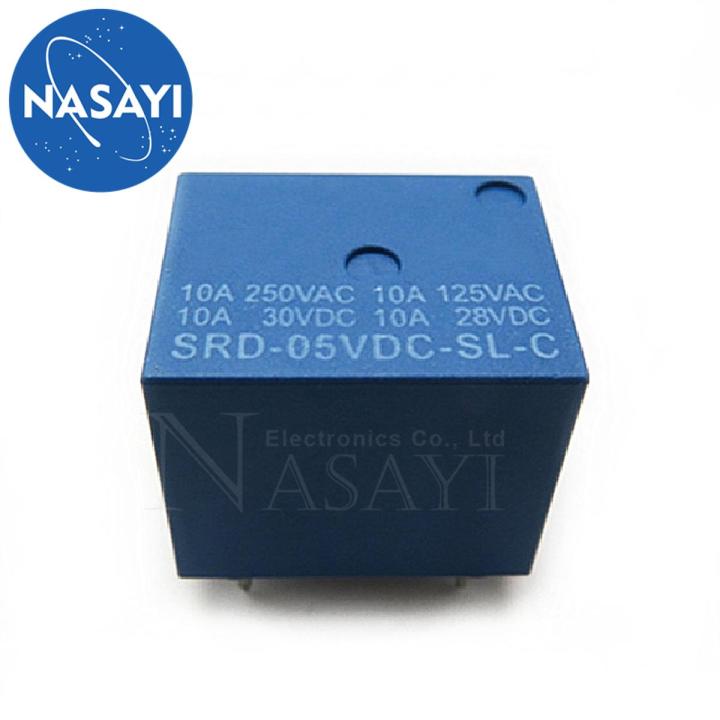 10PCS SRD-05VDC-SL-C 5 feet 10A DC5V relay | Daraz.com.bd