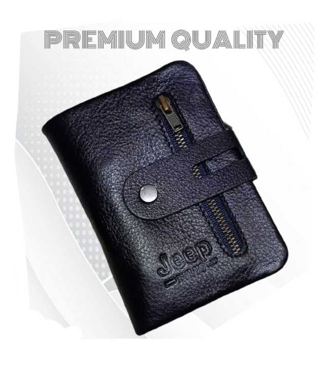 Jeep Black Premium wallet For Man - Wallet For Men - Many Beg | Daraz ...