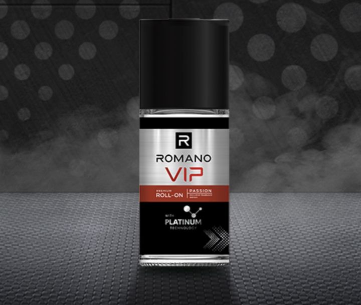 International European product -Romano Roll On VIP With Platinum ...