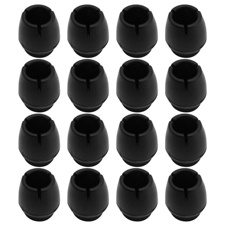 16 PCS Silicone Non-Slip Table Chair Leg Caps Foot Protection Bottom ...