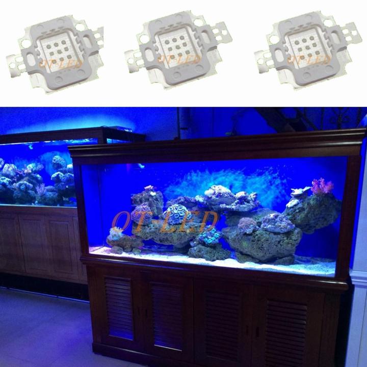 【Alizeker Mall】32mil 10pcs 10W LED 440-445nm High Power 180-200LM ...
