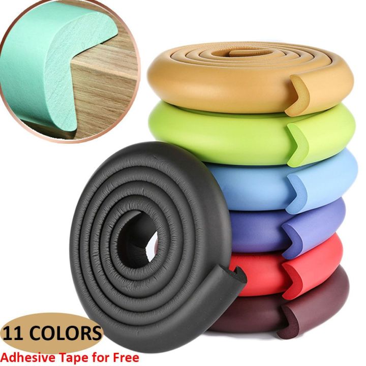 2M Soft Soft Foam Sponge Desk Safety Desk Corner Protector Edge ...