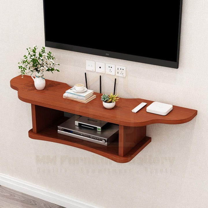 MFG Set Top Box Router DVD Player Shelf Wall Shelf Floating Shelf Wall ...