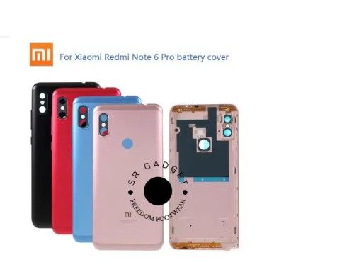 Replacement Backshell Panel for Xiaomi Redmi Note 6 Pro Battery Back ...