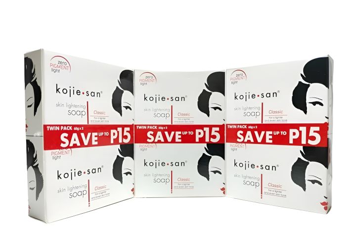 Original Kojie San Skin Lightening Kojic Acid Soap 65g X 2 Pack 130g | Daraz.com.bd