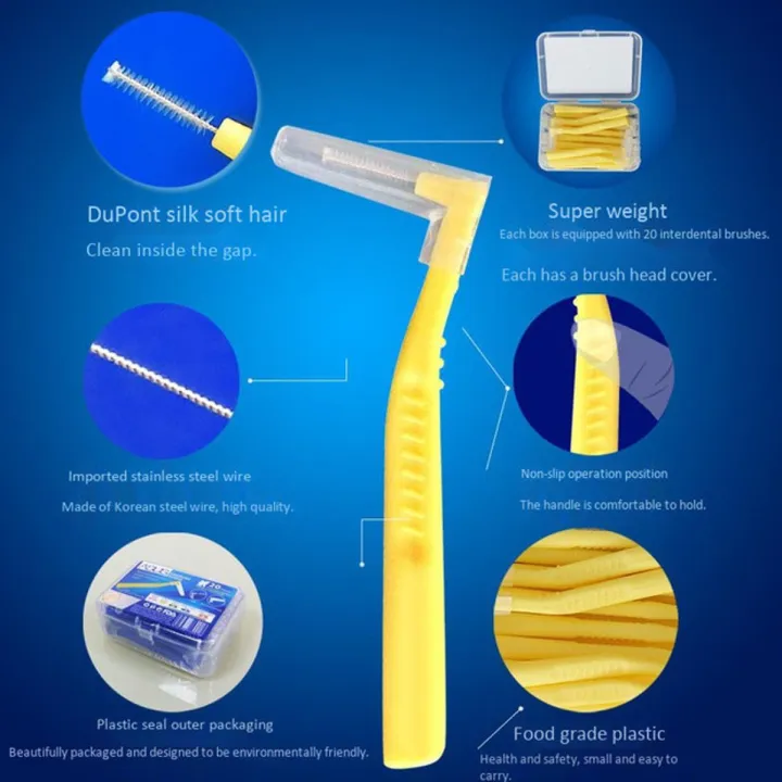 【Atoztide Store】2020 Hot Deals ASUS L Push-Pull Interdental Brush Oral ...