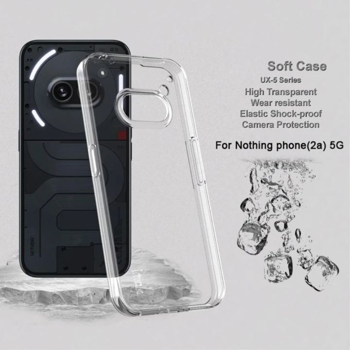 Nothing Phone (2a) Transparent Clear Slim Soft TPU Cover | Daraz.com.bd