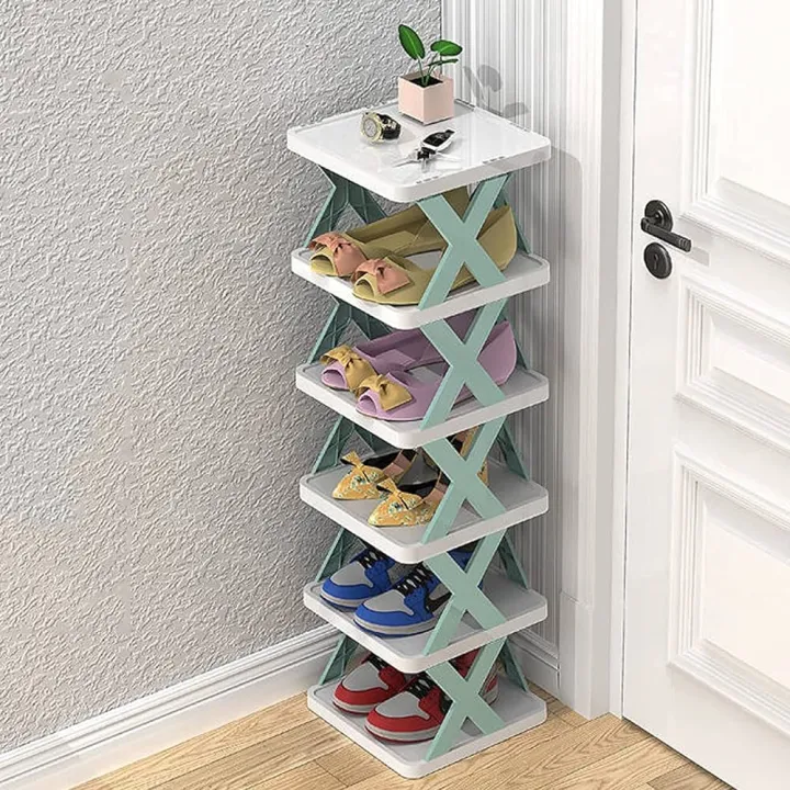 Large Size Multilayer Shoe Rack- 5 Layer Shoe Shelf Removable Shoe ...