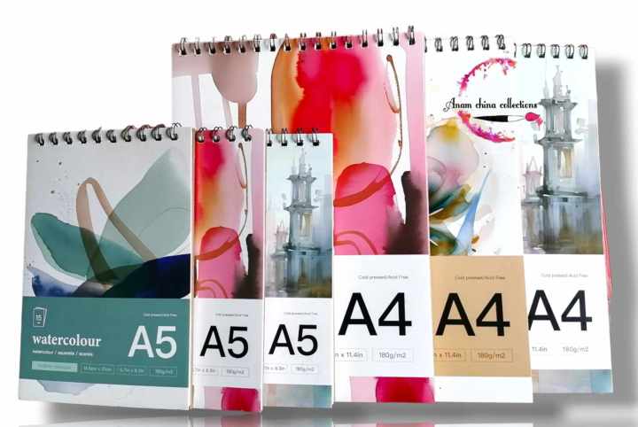 Watercolour Pad A4/A5 | Daraz.com.bd