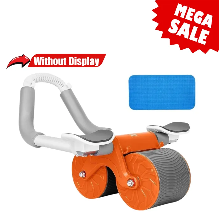 Abdominal Roller Ab Wheel Roller Automatic Rebound Ab Roller Wheel with ...