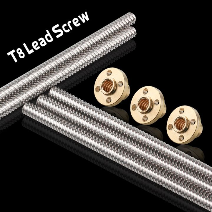 3D Printer &C THSL-500-8D Length 100/200/300/400/500/600mm T-type ...