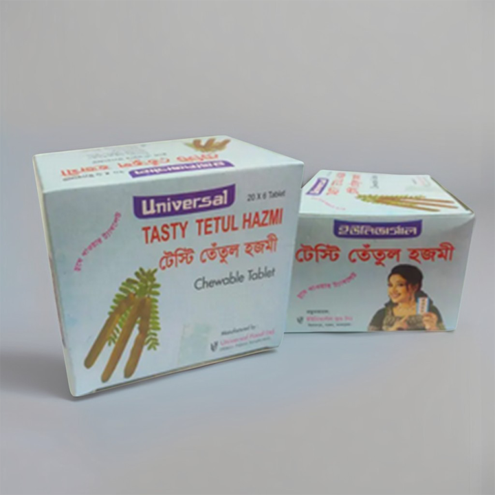 Tasty Tetul Hazmi - 1Box (20x6=120Tablet) | Daraz.com.bd