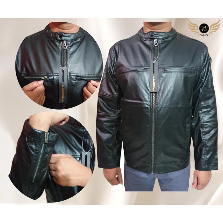 Export Quality Man's Leather Jacket for Winter Collection | Daraz.com.bd