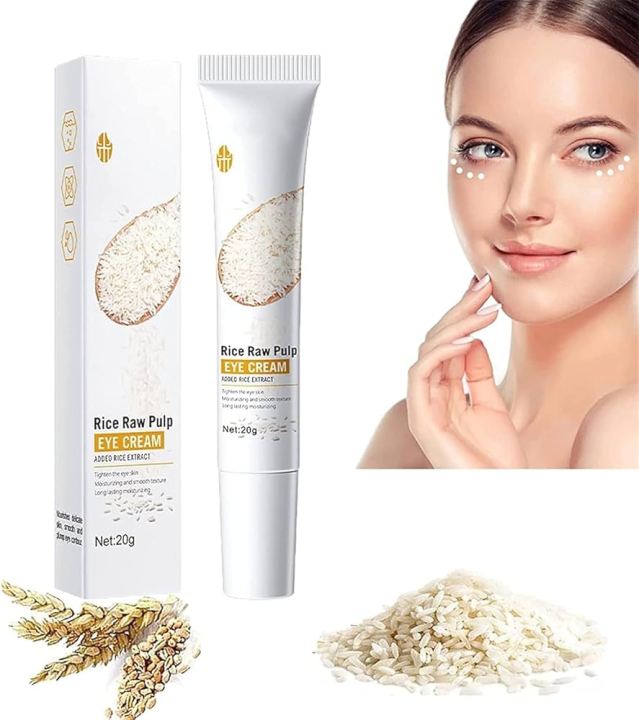 BIOAQUA Rice Raw Pulp Rice Extracted Eye Cream- 20g | Daraz.com.bd
