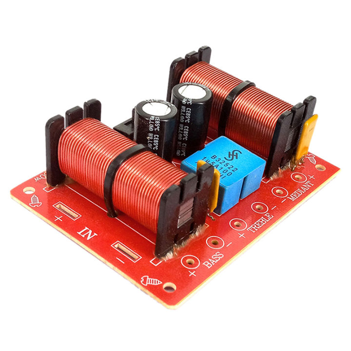 150W 3 Way Hi-Fi Speaker Frequency Divider Crossover Filters Treble ...