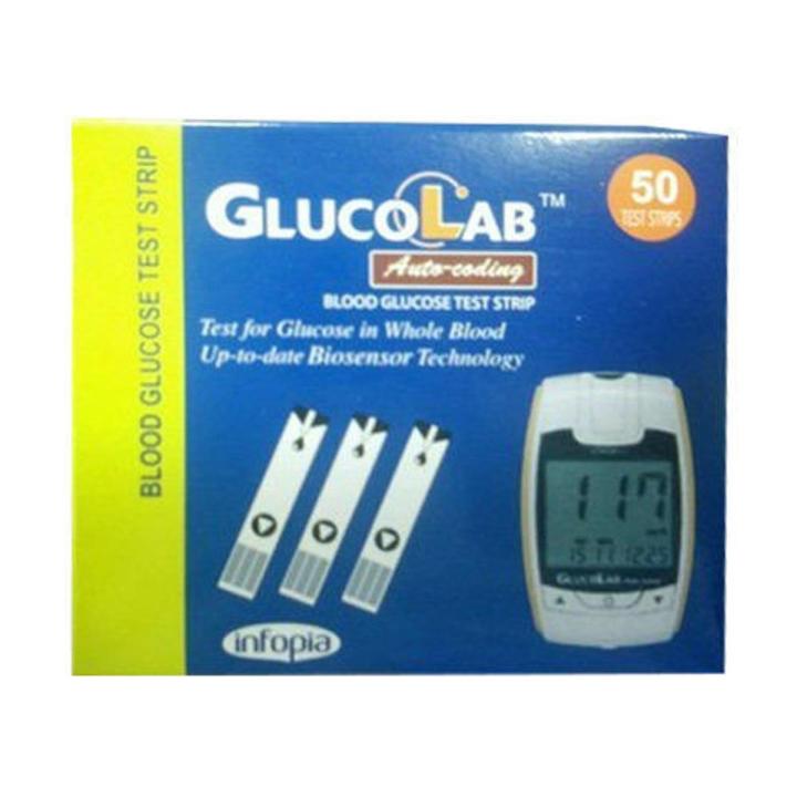 gluco lab test strip | Daraz.com.bd