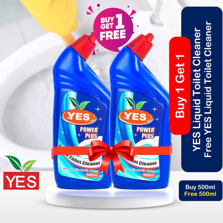 Yes Power Plus Toilet Cleaner - 500ml (Buy 1 Get 1) | Daraz.com.bd