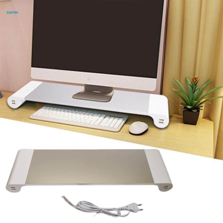 Monitor Stand Riser PC Screen Stand Sturdy Universal Desk Accessories ...