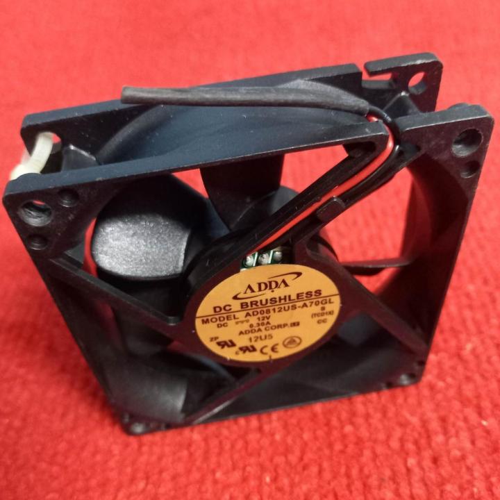 A.D.D.A 3 Inch FAN 12V COOLING Fan 3 Inch Cooling Fan 12V 80x80x25mm ...