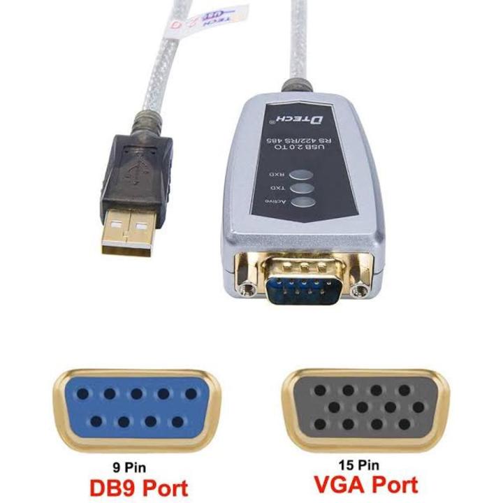 USB 2.0 to RS485 RS422 Serial Converter Adapter Cable FTDI Chip Windows 10 8 7. | Daraz.com.bd