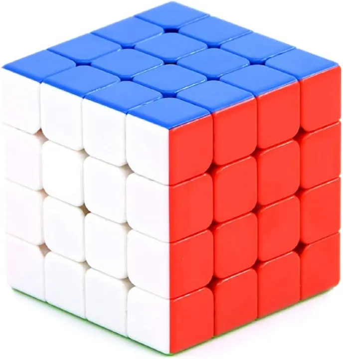 4 by 4 Stickerless Magic Speed Cube | Daraz.com.bd