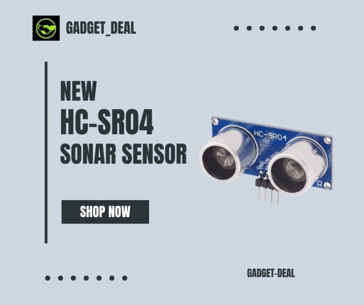HC-SR04 Ultrasonic Wave Detector sonar sensor | Daraz.com.bd