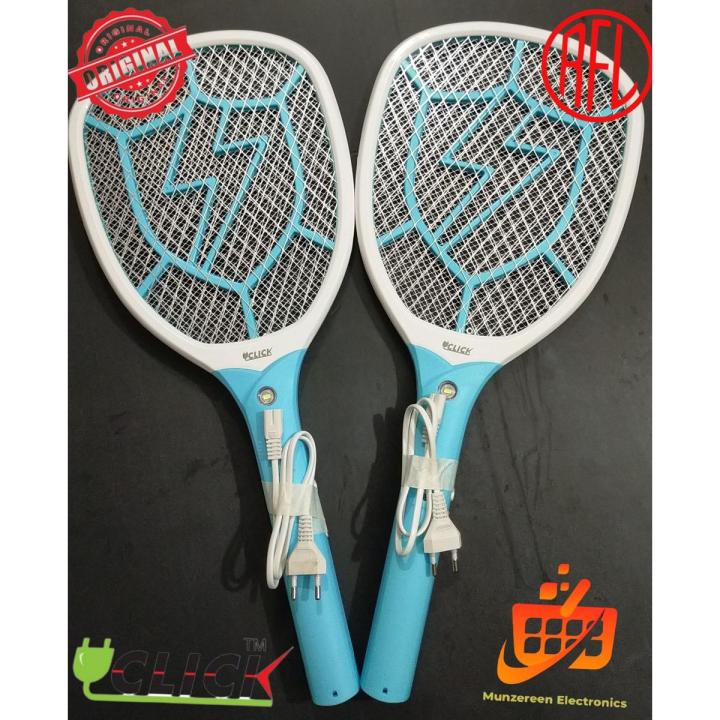 Click Mosquito Bat Rechargeable With Bright Led Light Insect Bugs ...