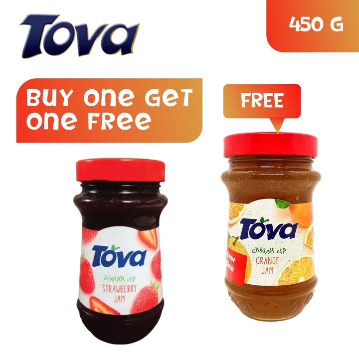 Tova Strawberry Jam - 450gm | Daraz.com.bd