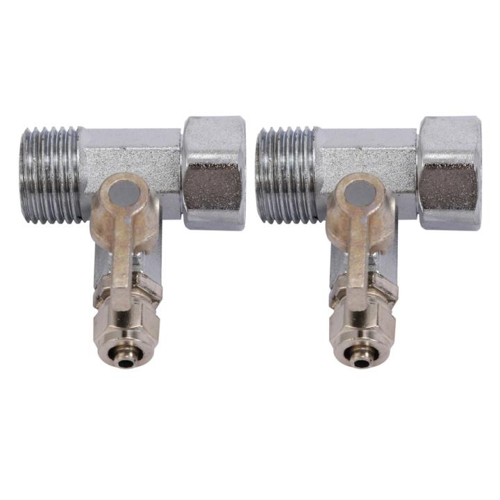2X RO Feed Water Adapter 1/2 inch to 1/4 inch Ball Valve Faucet Tap ...