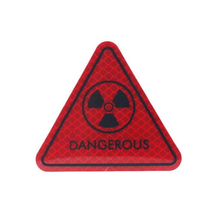 【Storewide Sale】 Hazard XY radiation sign car sticker decoration ...