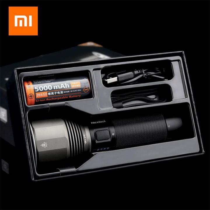 Xiaomi Nextool Rechargeable Outdoor Torch 380 Meters Long Shot | Daraz ...