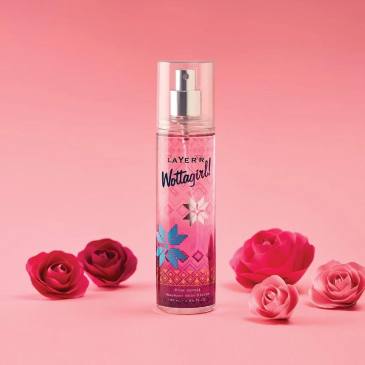 135 ml Indian product Layer'r Wattagirl Pink Angel body mist for female ...