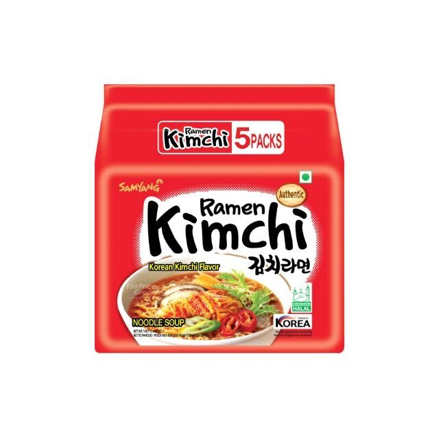 Ramen Kimchi Noodle Soup Family Pack 600gm | Daraz.com.bd