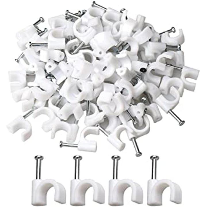 electric cable clips 4mm 100 PCS | Daraz.com.bd