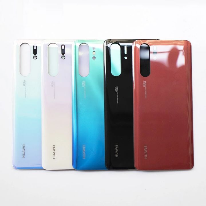 P30pro Back glass Cover For Huawei P30 Pro ,Back Door Replacement Hard Glass Battery Case, Rear ...