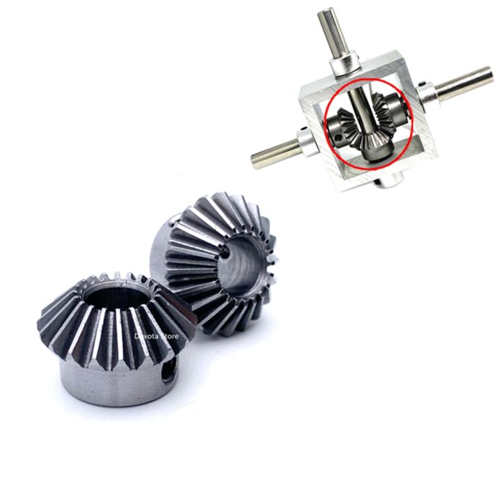 1:1 Steel Bevel Gear Set 1M 20T 5/6/8MM 90-Degree Right-Angle Reversing ...