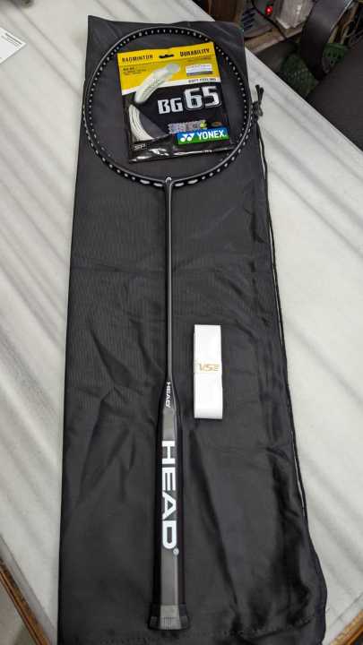 Head Full Fiver Badminton Racket complete Bainding - Multi color ...