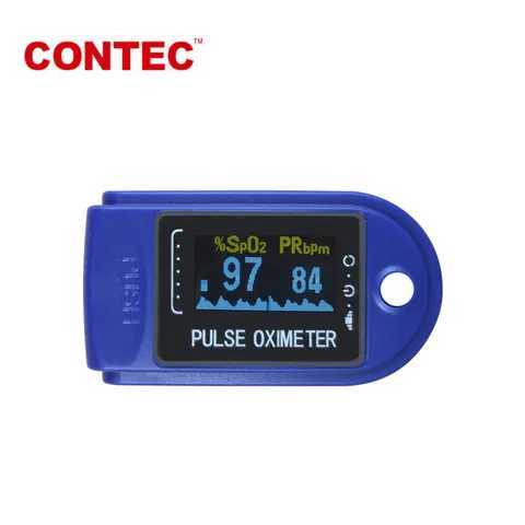 Pulse Oximeter Fingertip SpO2 Heart Rate Monitor with Battery | Daraz ...