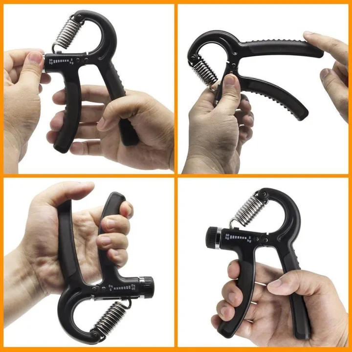 6-50Kg Adjustable Heavy Grips Hand Gripper Gym Power Fitness Hand ...