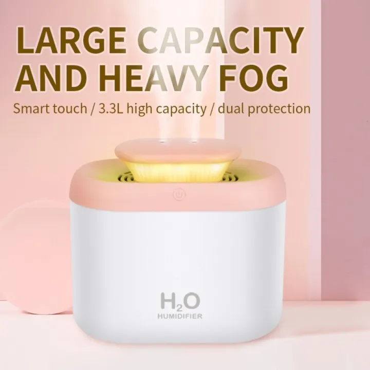 H2O A12 Double Nozzle Humidifier 3300 ml | Daraz.com.bd