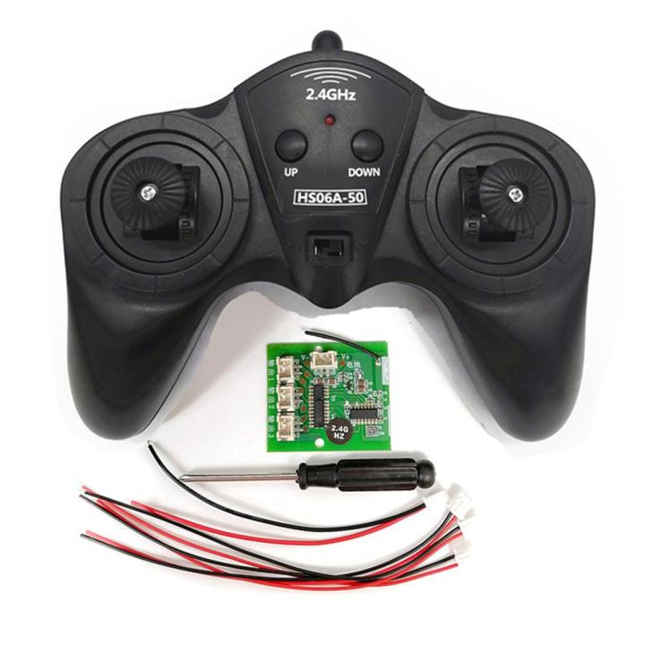 6CH 2.4G Remote Controller Power Transmitter Receiver Radio System For ...