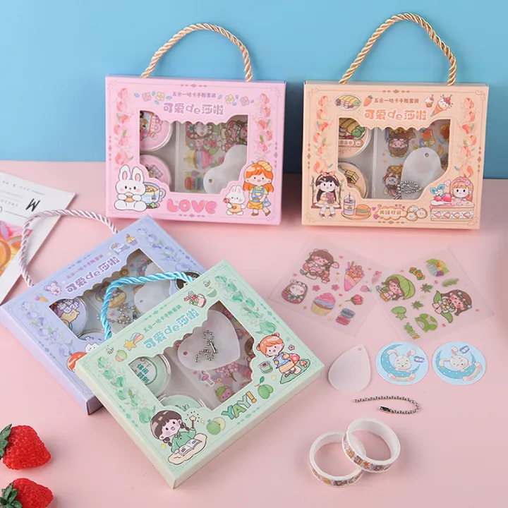 Account Handheld Box Guka Plate Cartoon Sticker for Children's Gifts ...