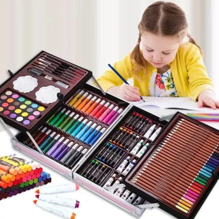 Unicorn Kids coloring Art Drawing Set and Craft Supplies Drawing and ...