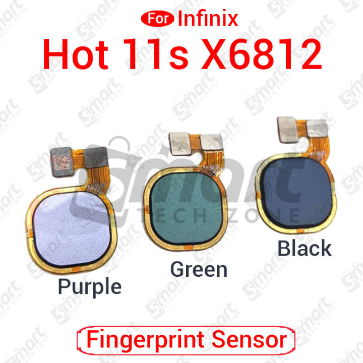 For Infinix Hot 11s X6812 Fingerprint Sensor with Flex Cable | Daraz.com.bd
