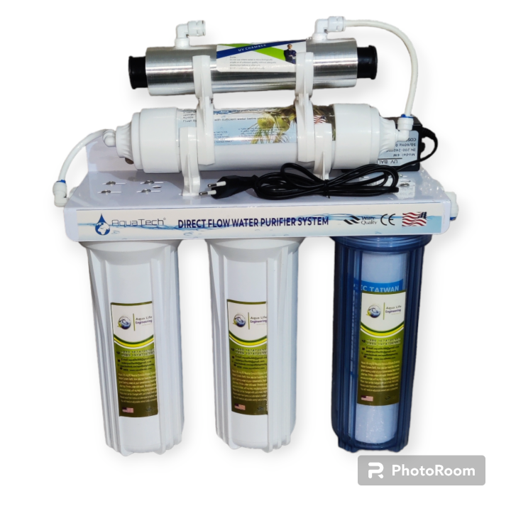Aqua Tech LED UV Direct Flow Water Purifier - 5 Stage | Daraz.com.bd