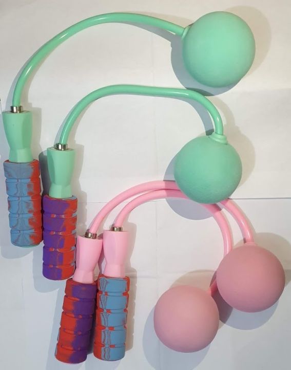 Jump Rope, Weighted Rope less Skipping Rope for Fitness, Tangle-Free ...
