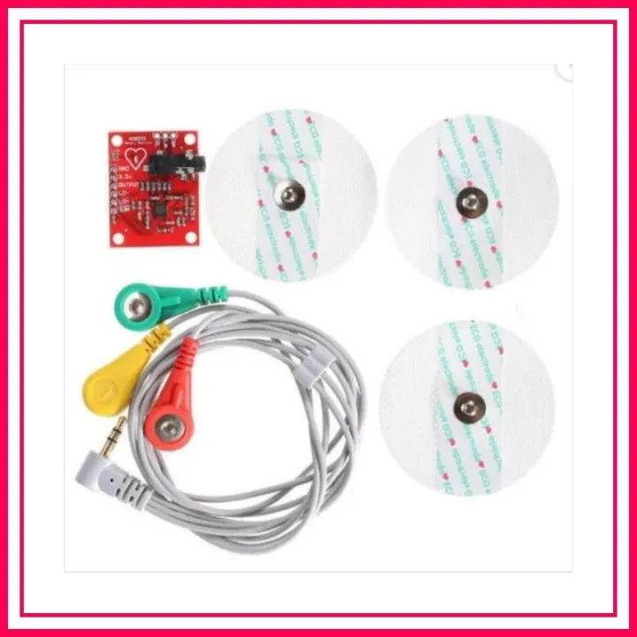 AD8232 ECG Sensor Module Heart Rate Monitoring Sensor Kit | Daraz.com.bd
