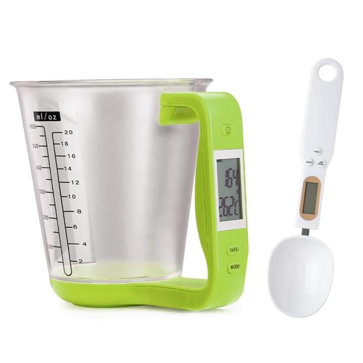 Measuring Cup Scale Electronic Kitchen Scales Digital Beaker Host Weigh ...